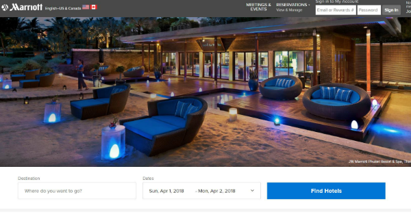 Marriott International Cash Back Offers, Discounts & Coupons